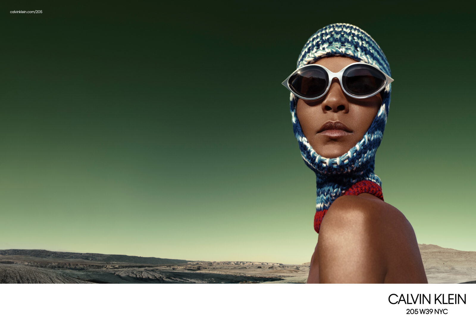 Sarah King Raf Simons 205 Calvin Klein FW18/19 Global Campaign